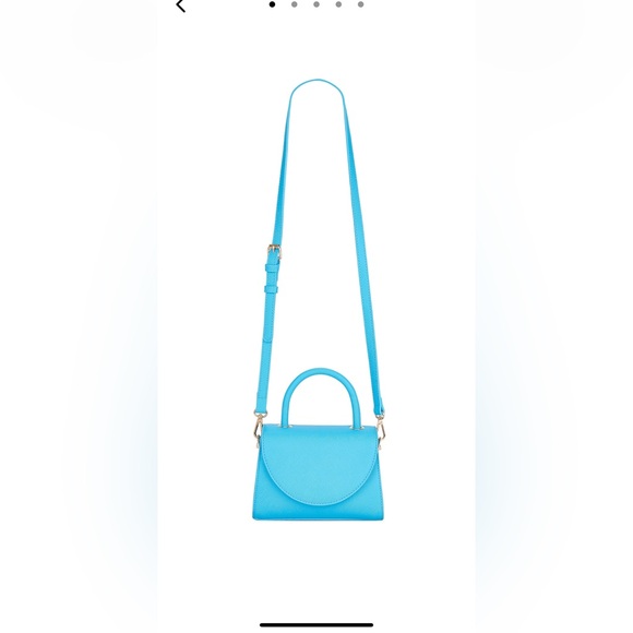 Sasha Fabiani | Bags | Cutest Bright Blue Sasha Top Handle Purse | Poshmark